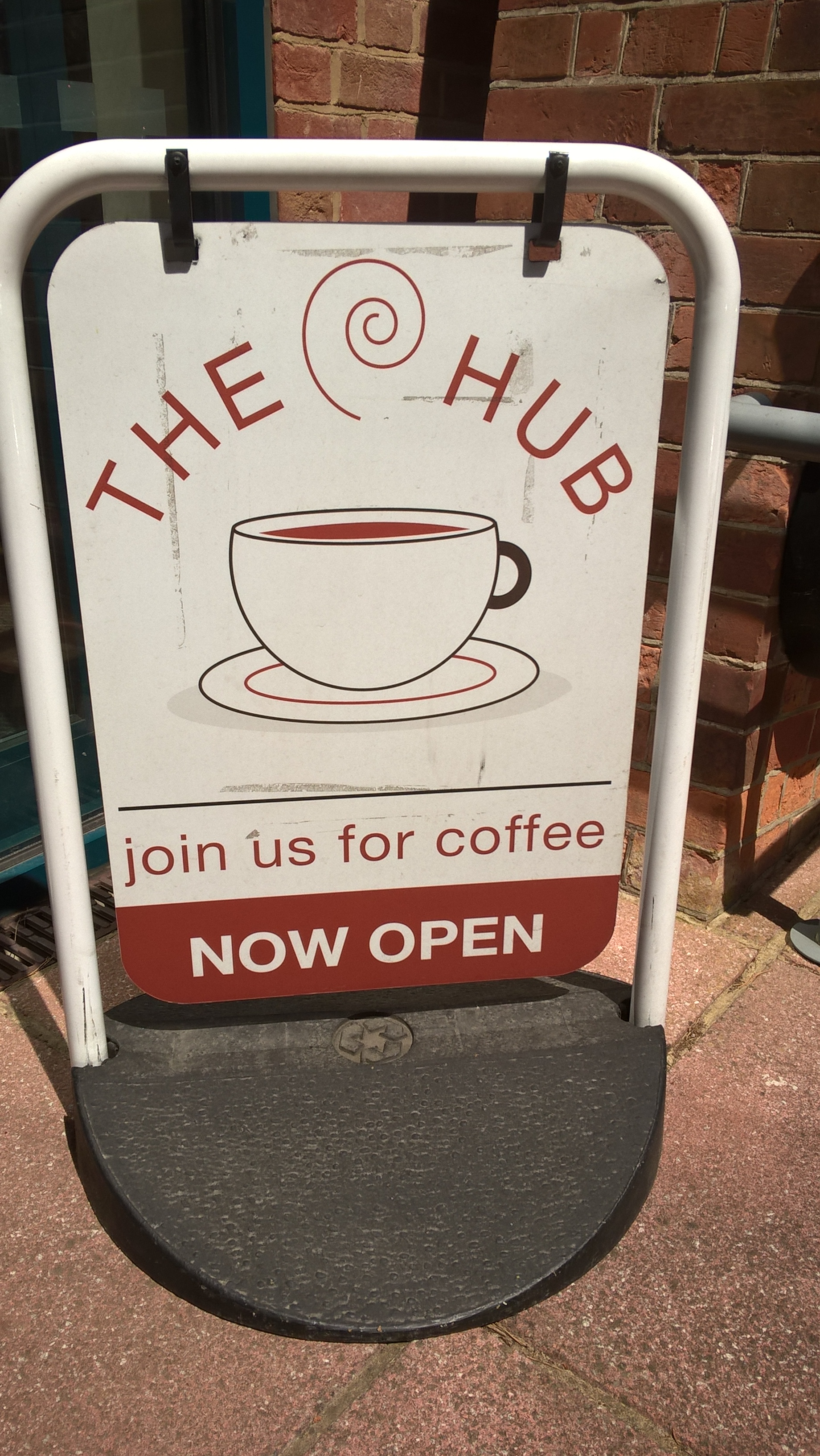 the hub sign – Beacon Hill United Reformed Church